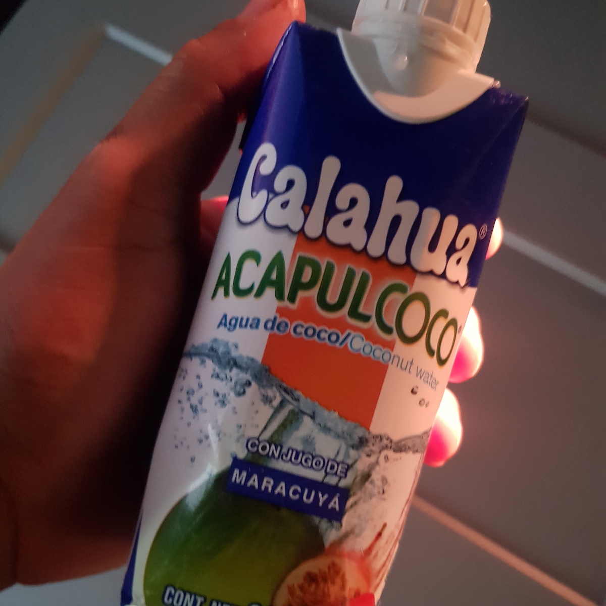 Agua de coco con Maracuya from Calahua - Vegan Product Reviews ...