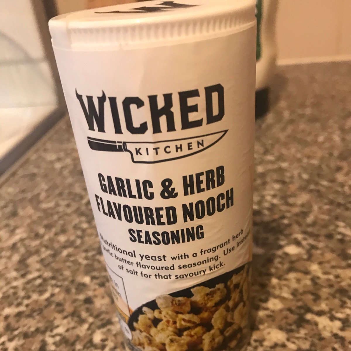 Garlic & herb flavoured nooch seasoning from Wicked - Vegan Product ...