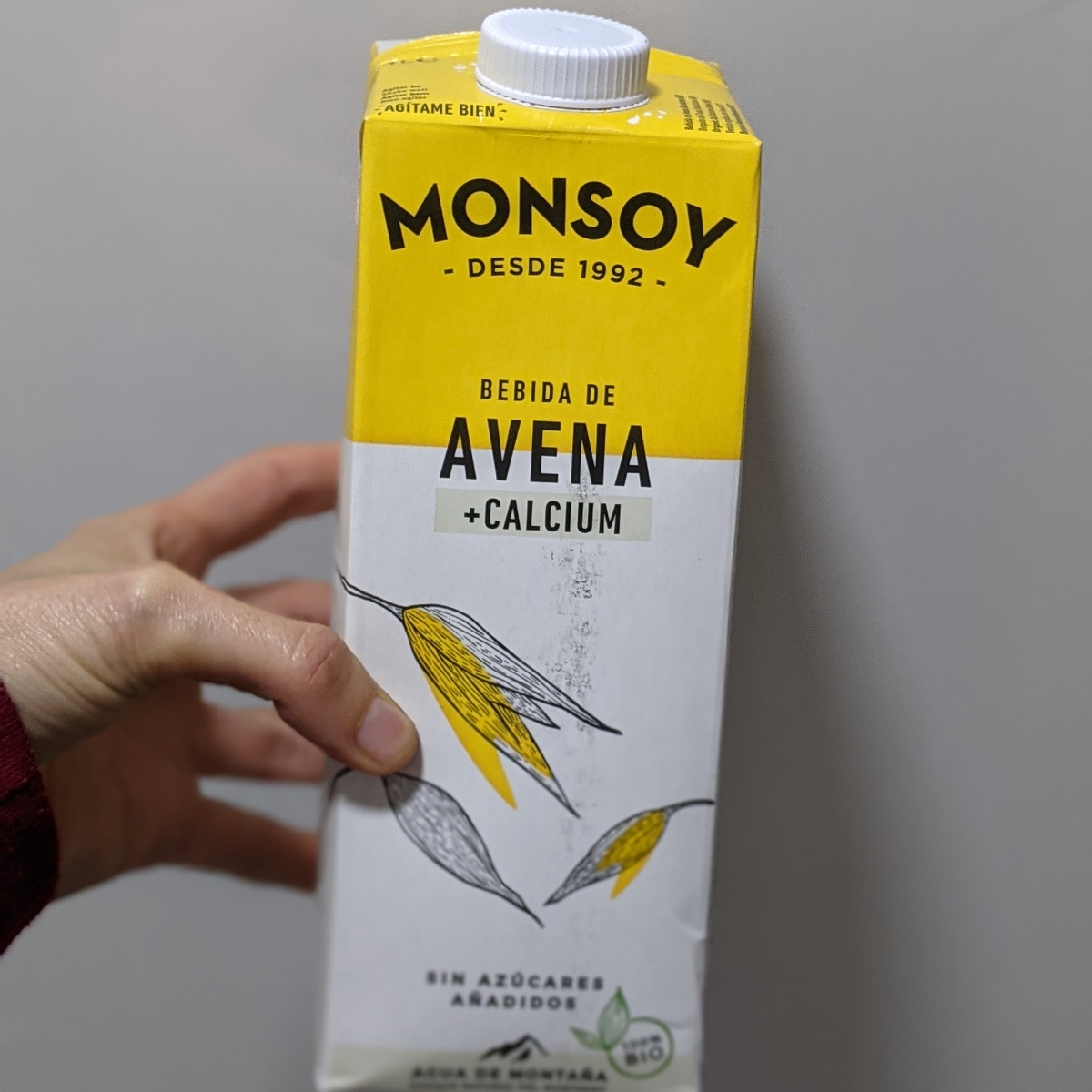 Bebida De Avena +calcium from Monsoy - Vegan Product Reviews & Ratings ...