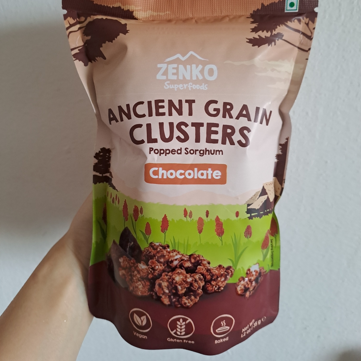 Ancient Grain Clusters Dark Chocolate from ZENKO superfoods - Vegan ...