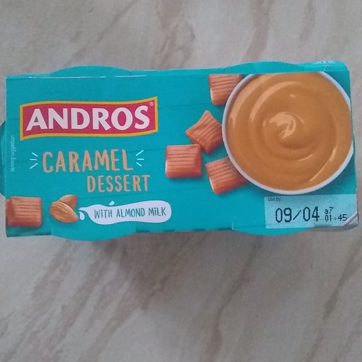 Andros Caramel made with almond milk Review | abillion