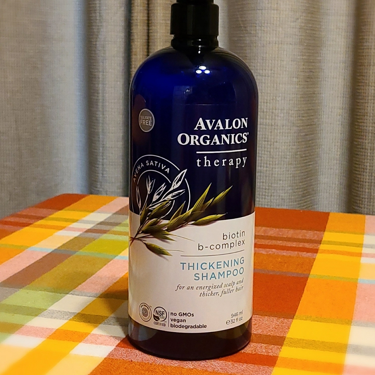 Biotin B-Complex Thickening Therapy Shampoo from Avalon Organics ...