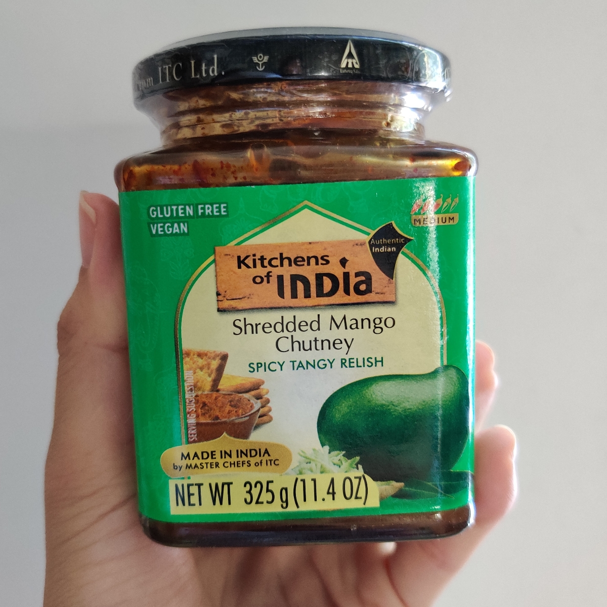 Shredded Mango chutney spicy mango relish from Kitchens of India ...