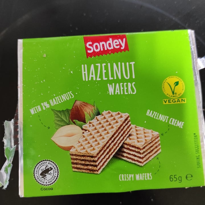 Sondey Hazelnut wafers Review | abillion