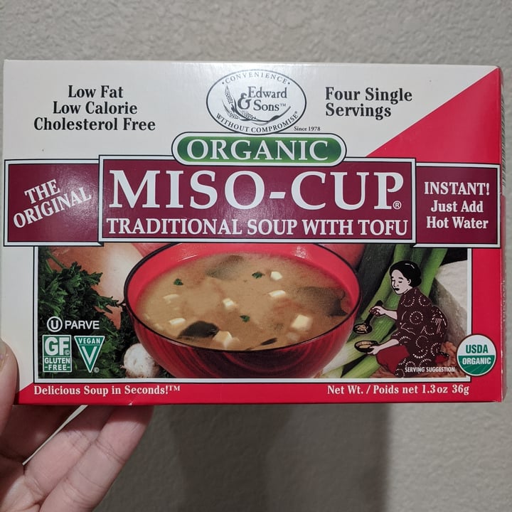 Edward and sons Organic instant miso cup Review | abillion