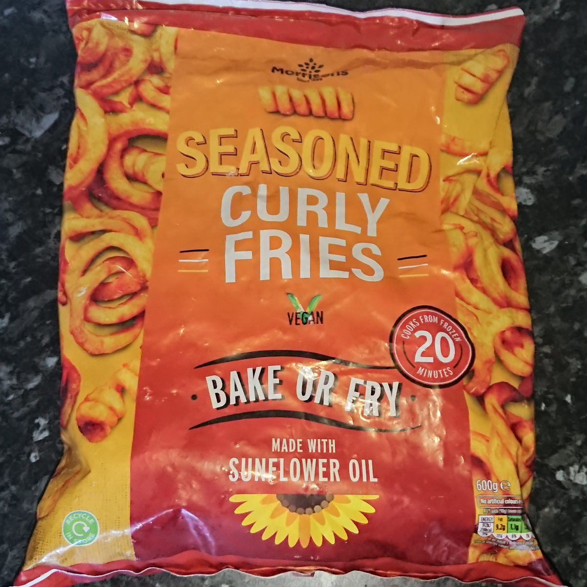 Seasoned curly fries from Morrisons - Vegan Product Reviews & Ratings ...