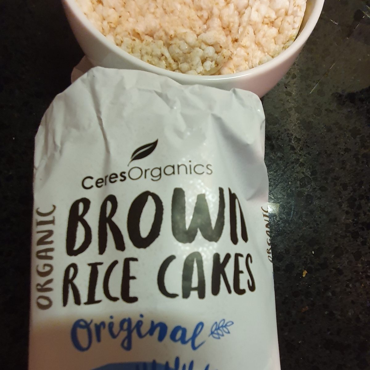 Organic Brown Rice Cakes Original from Cares organic - Vegan Product ...
