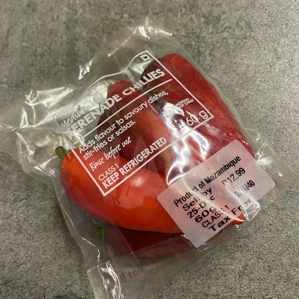 Serenade chillies from Woolworths Food - Vegan Product Reviews ...