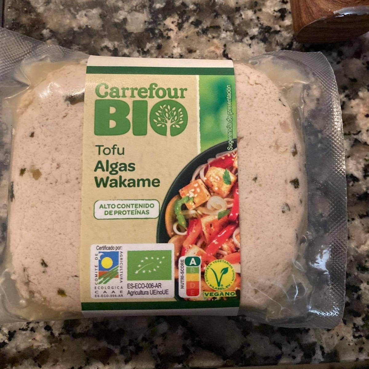 Tofu Algas Wakame from Carrefour Bio - Vegan Product Reviews & Ratings ...