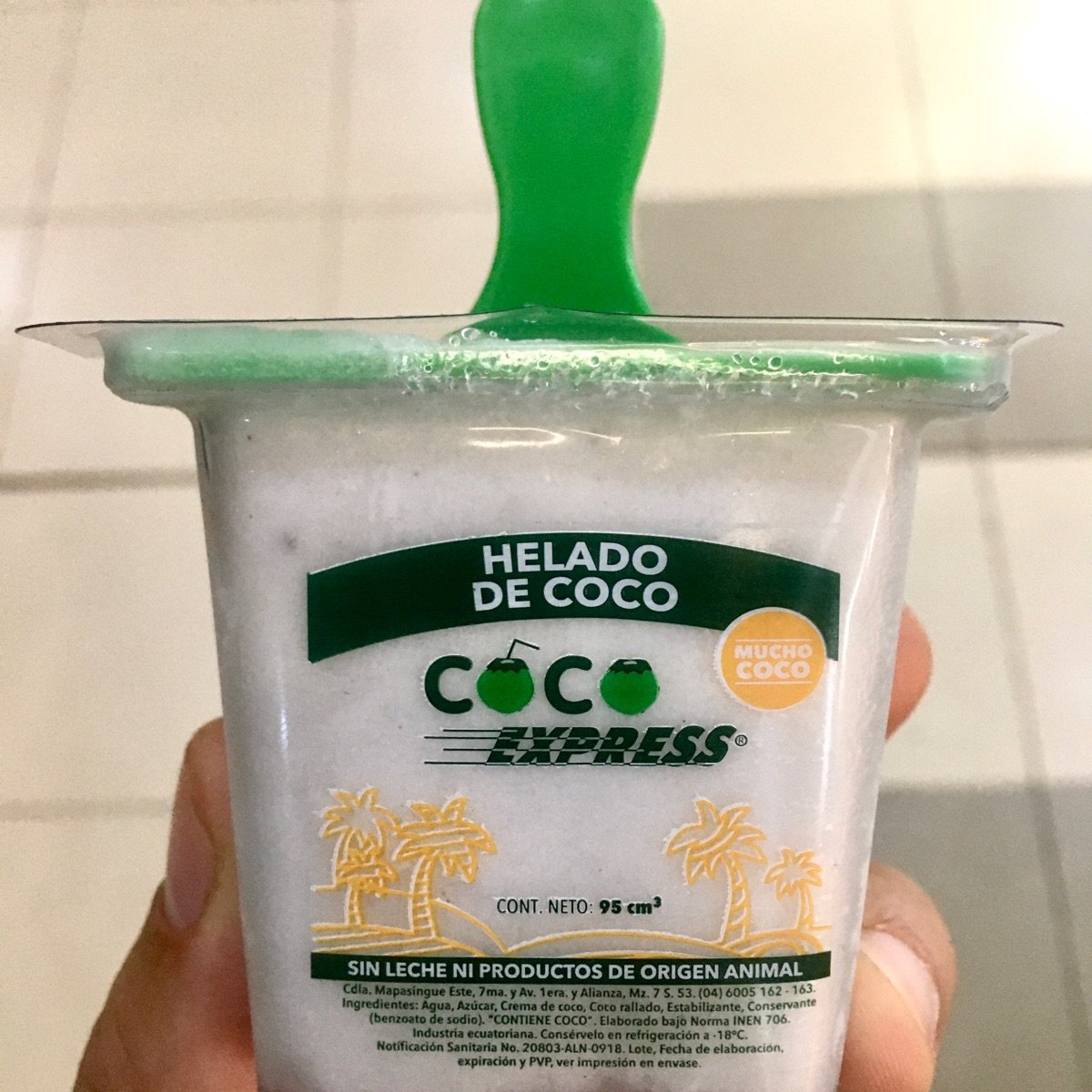 Helado de coco from Coco Express - Vegan Product Reviews & Ratings ...