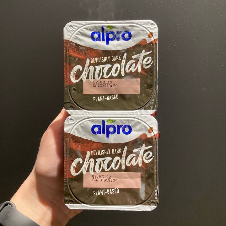 Alpro Devilish Dark Chocolate Dessert Review | abillion