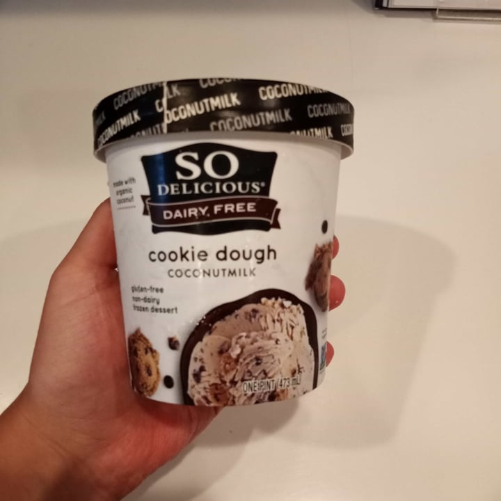 So Delicious Dairy Free Cookie Dough Coconutmilk Frozen Dessert Review ...