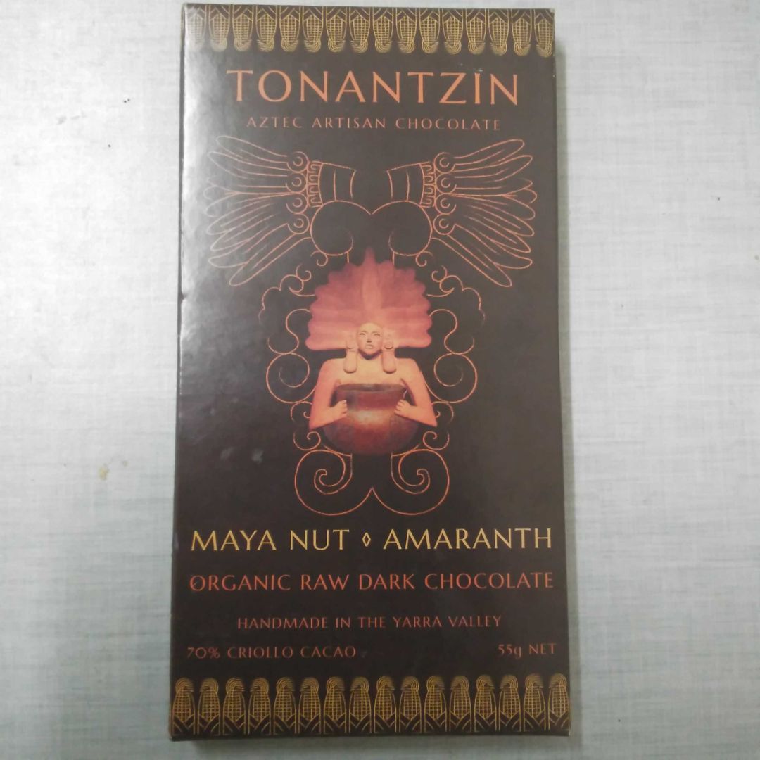 Tonantzin Chocolate Maya Nut & Amaranth chocolate Reviews | abillion