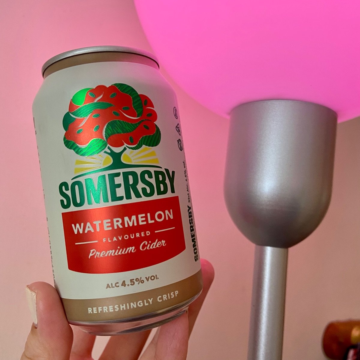 Watermelon Cider from Somersby - Vegan Product Reviews & Ratings | abillion