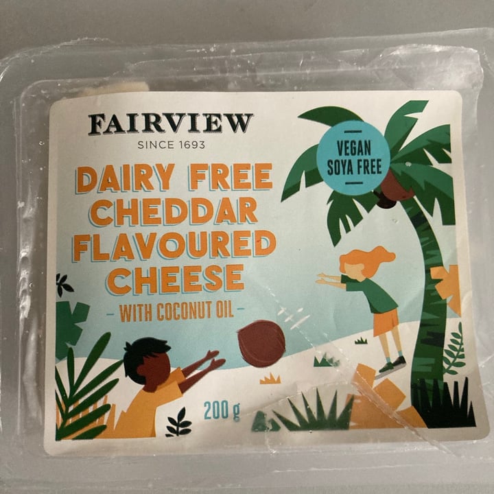 Fairview Dairy Free Cheddar Flavoured Cheese Review | abillion