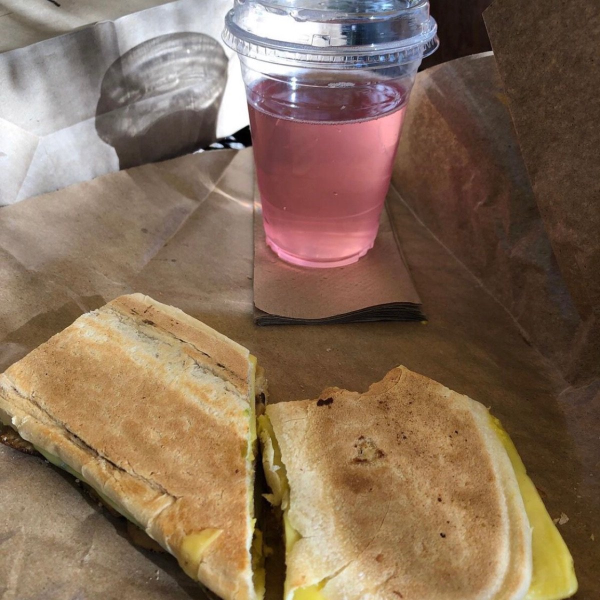 Cuban sandwich at Golden Dinosaurs Vegan Deli, Gulfport - Vegan Dish ...