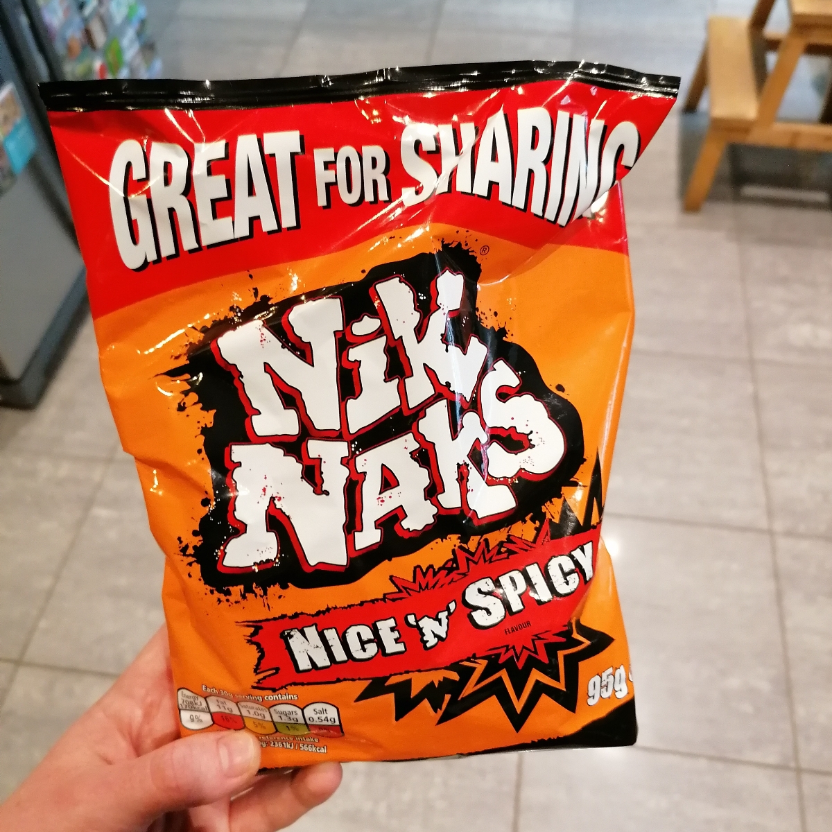 Nik Naks Nice 'N' Spicy from Nik Naks - Vegan Product Reviews & Ratings ...