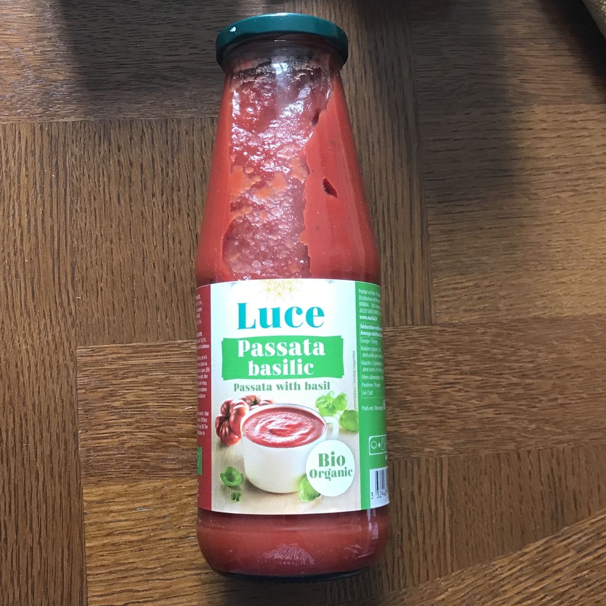 Passata basilic from Luce - Vegan Product Reviews & Ratings | abillion