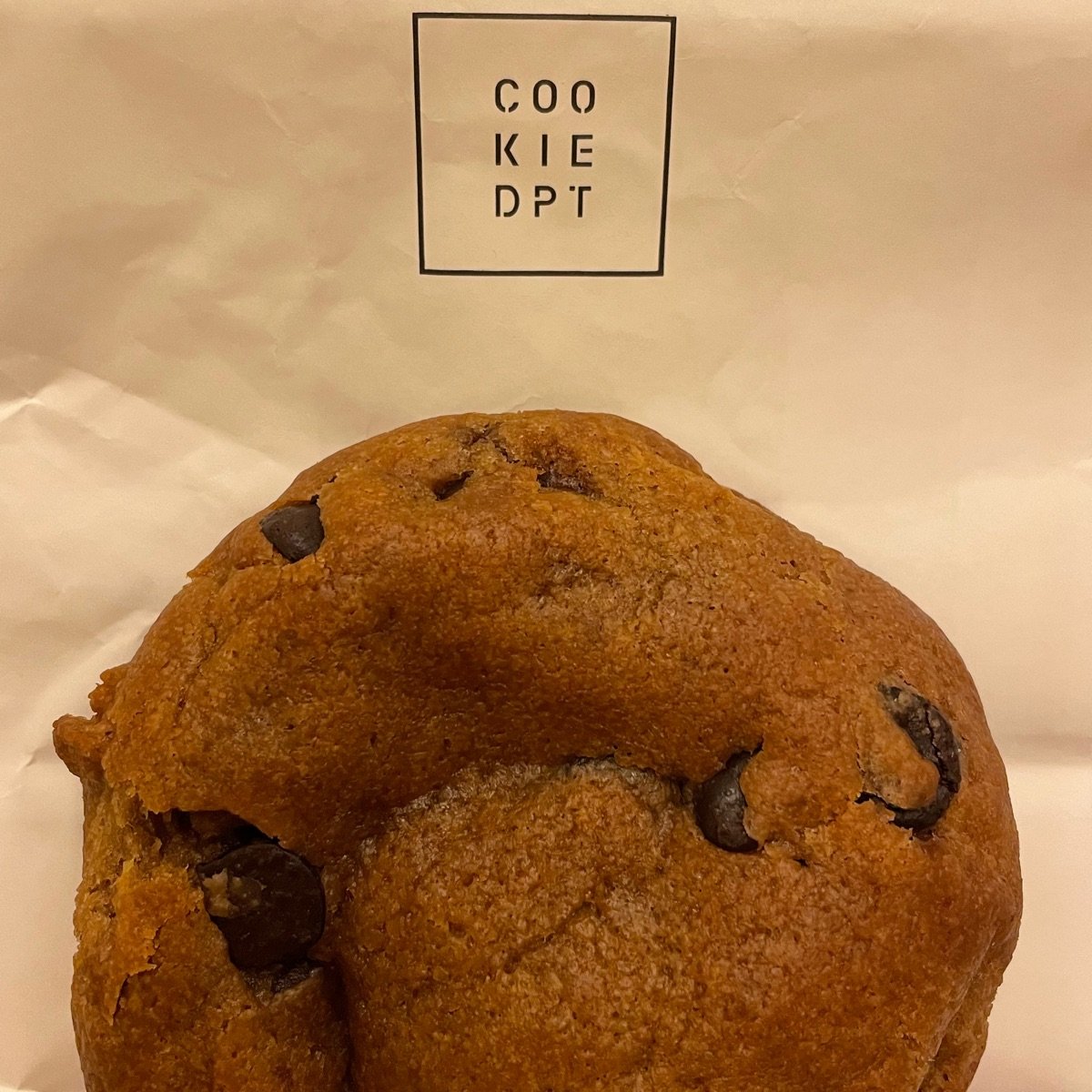 Vegan Dark Chocolate Chip Cookie from Cookie Department - Vegan Product ...
