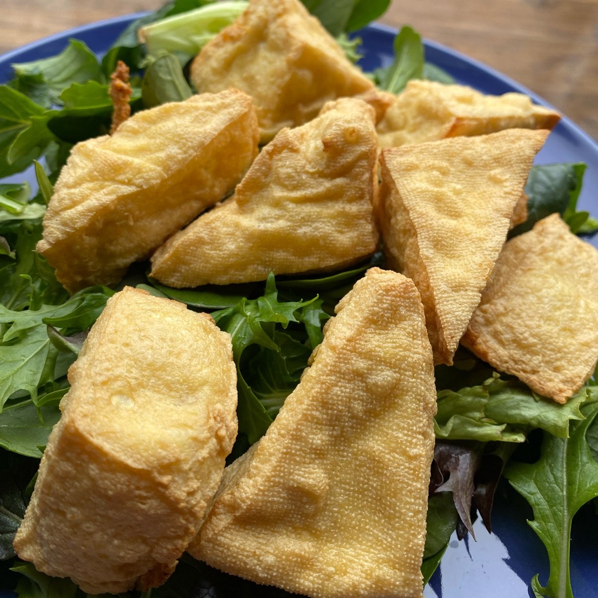 Triangle Fried Tofu from Hoa Hung Tofu - Vegan Product Reviews ...