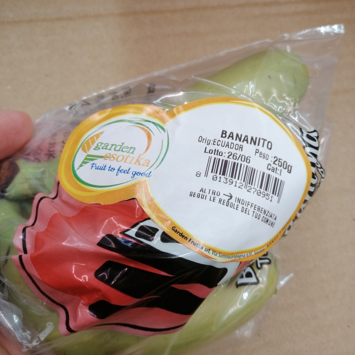 bananito from garden esotiko - Vegan Product Reviews & Ratings | abillion