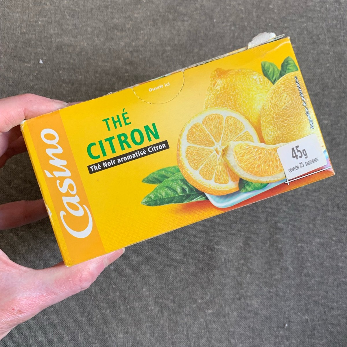 Thé Citron from Casino - Vegan Product Reviews & Ratings | abillion
