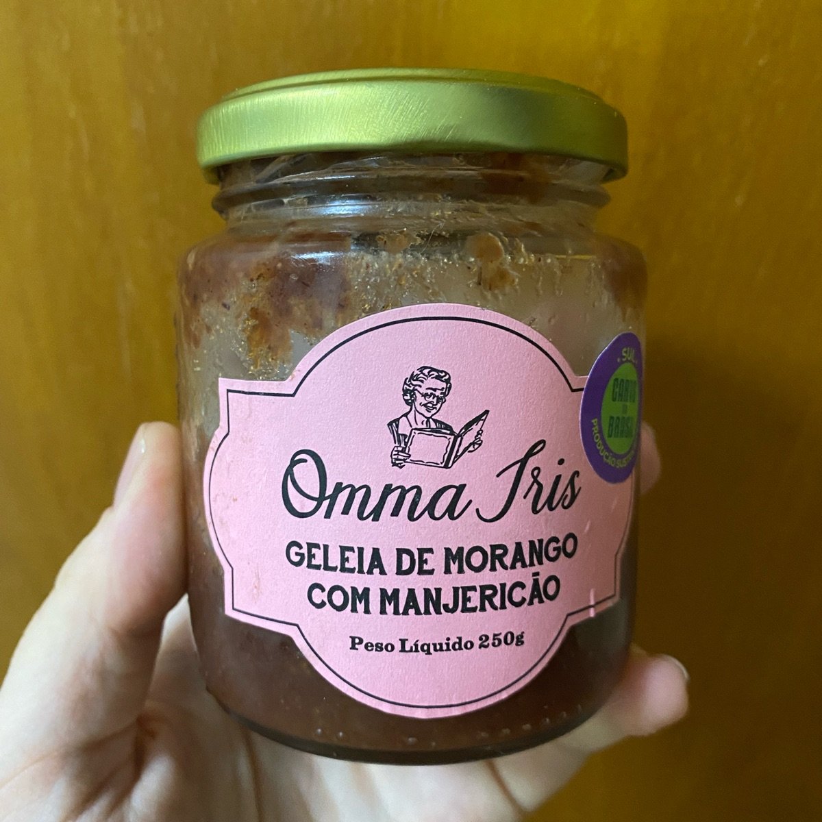 Geleia De Morango Com Manjericão from Omma Iris - Vegan Product Reviews & Ratings | abillion