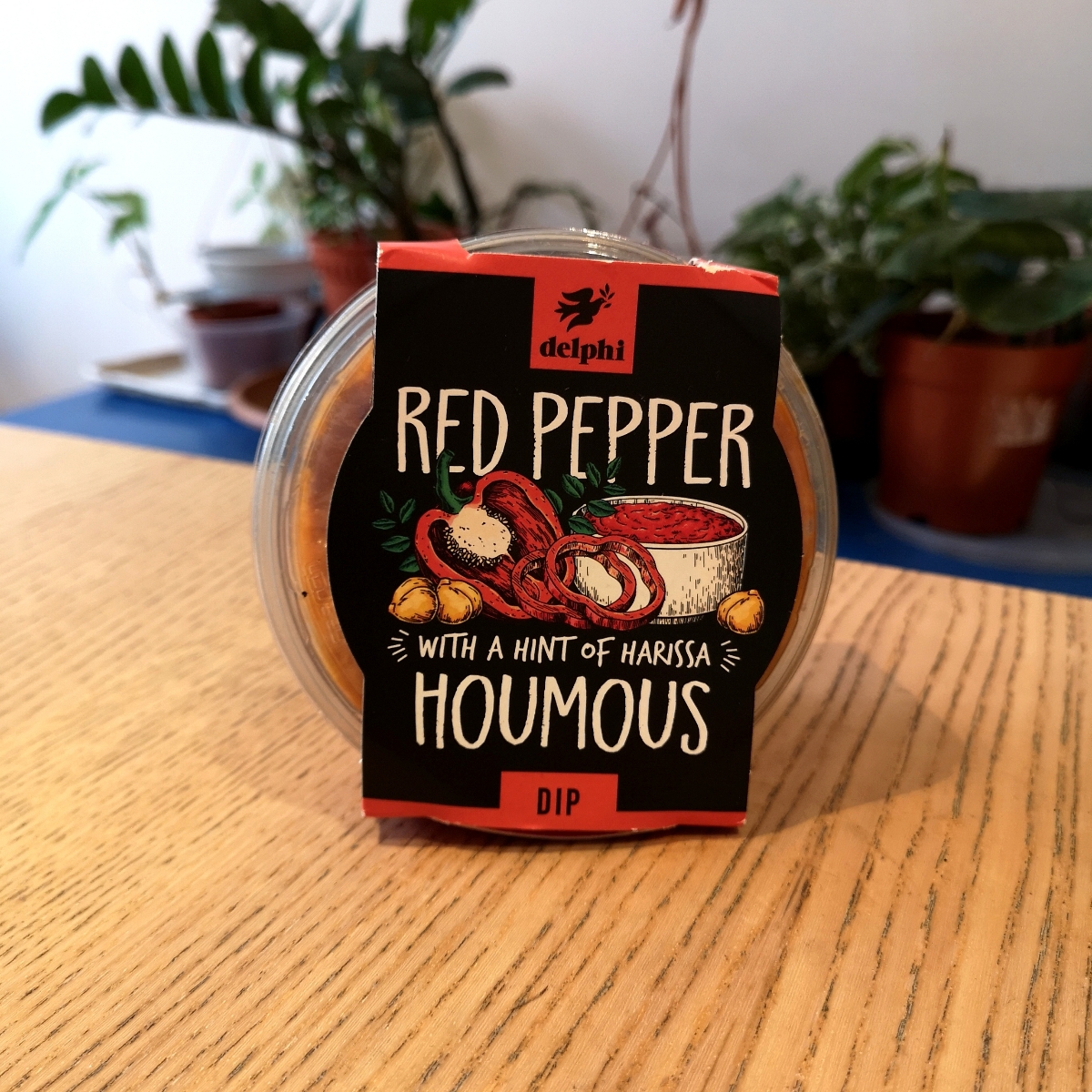 Red pepper hoummous from Delphi - Vegan Product Reviews & Ratings ...