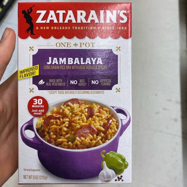 Zatarain's Jambalaya Rice & Dinner Mix Review | abillion