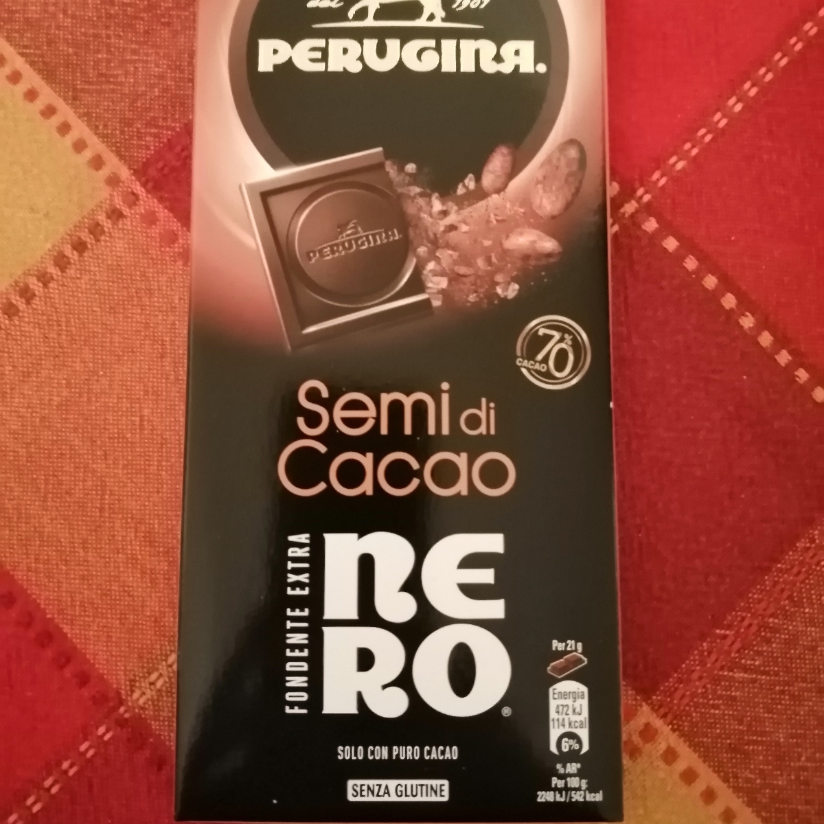 Cioccolato semi di cacao at Perugina - Review by @fedevegana | abillion