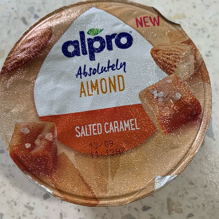 Alpro Absolutely almond salted caramel Review | abillion