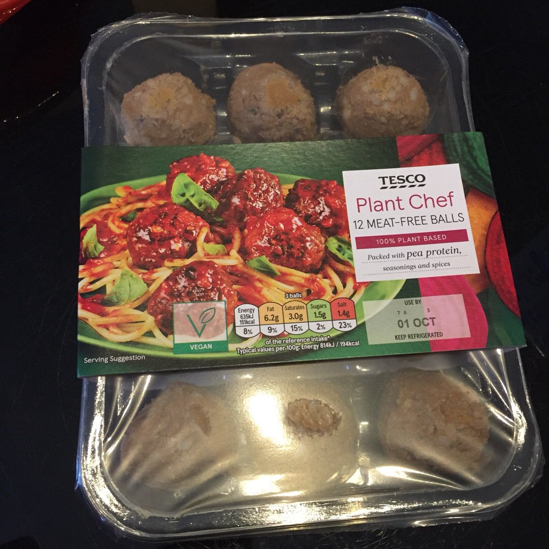 Plant chef meatballs from Tesco - Vegan Product Reviews & Ratings ...