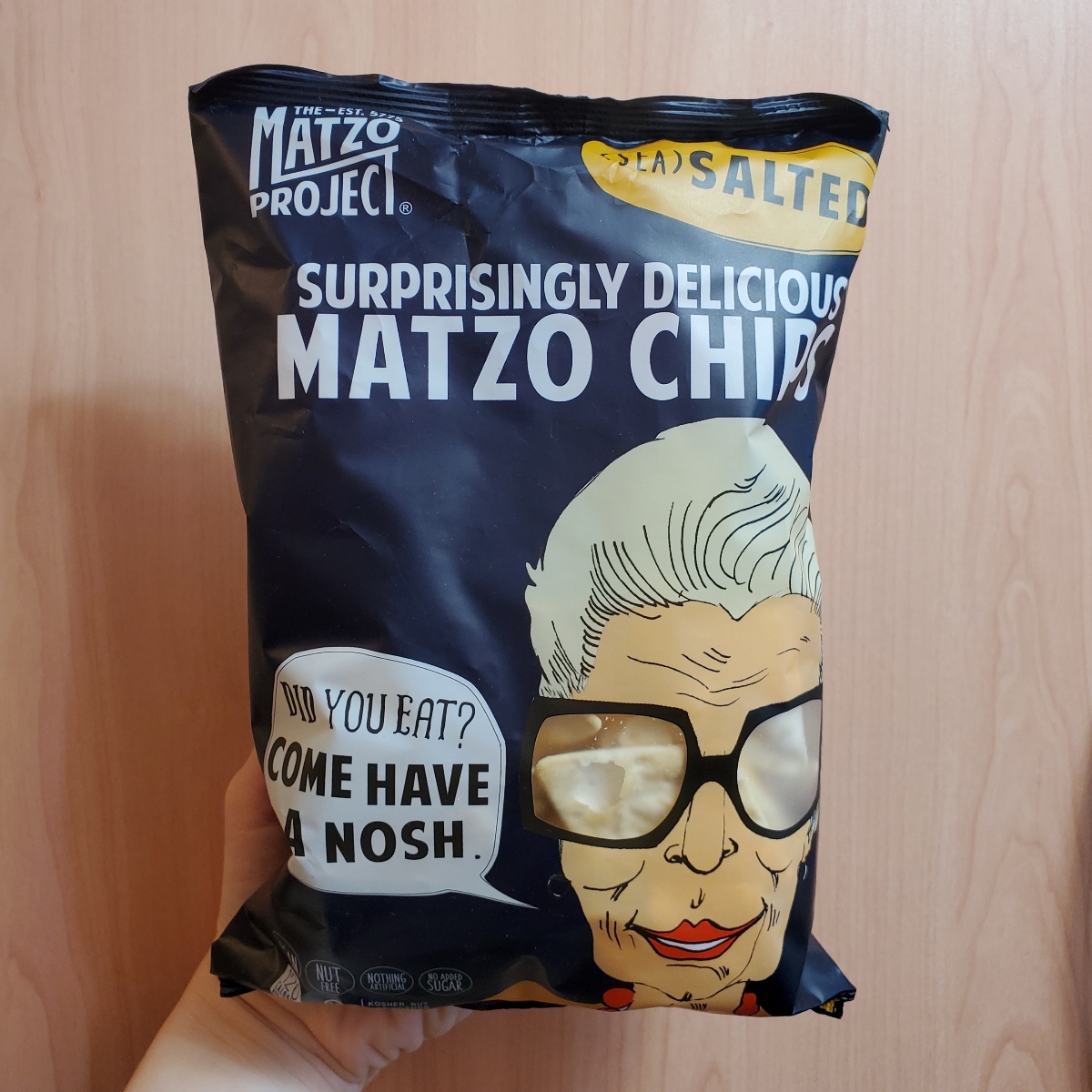 Surprisingly Delicious Matzo Chips (Sea) Salted from The matzo project ...