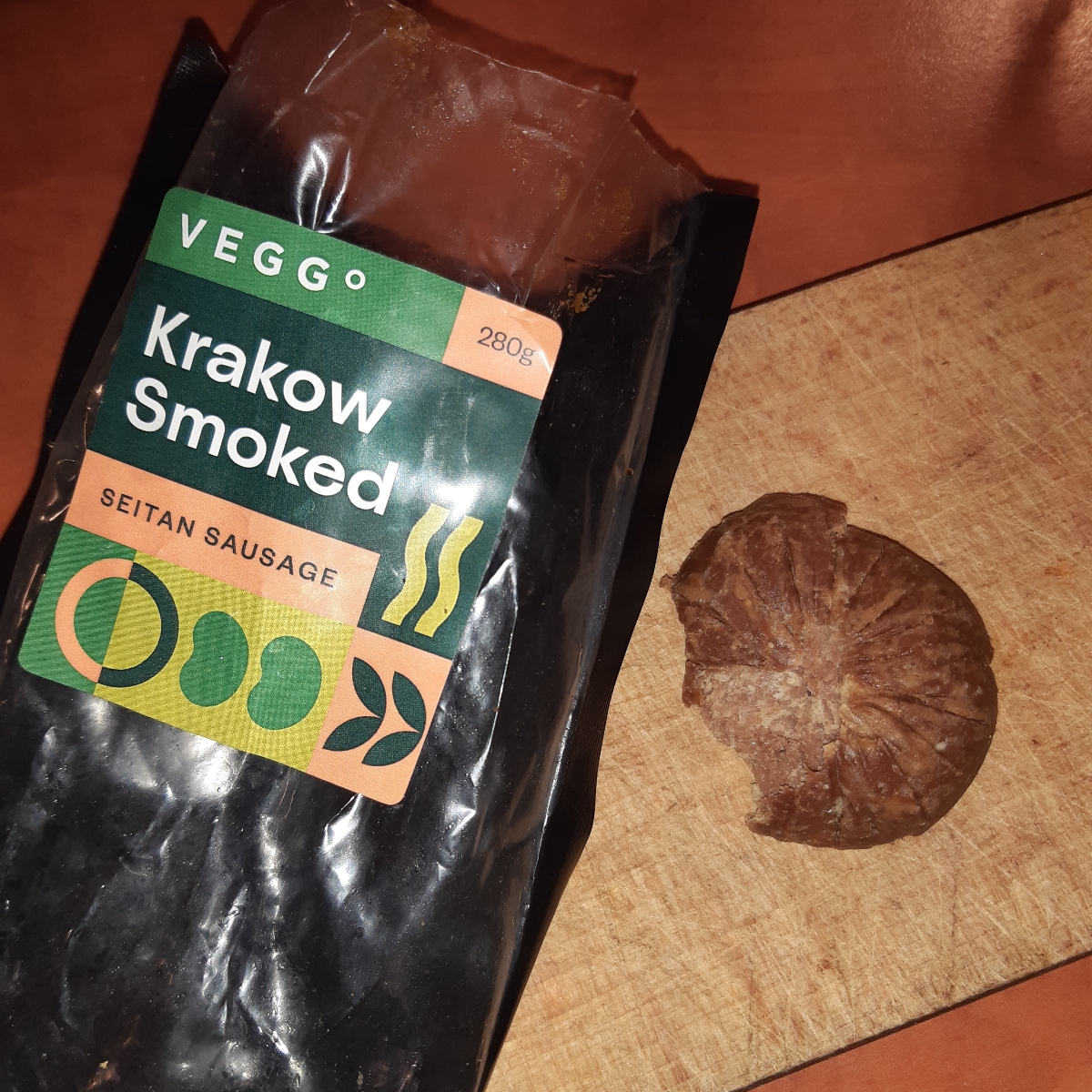 Seitan sausage from Veggo - Vegan Product Reviews & Ratings | abillion