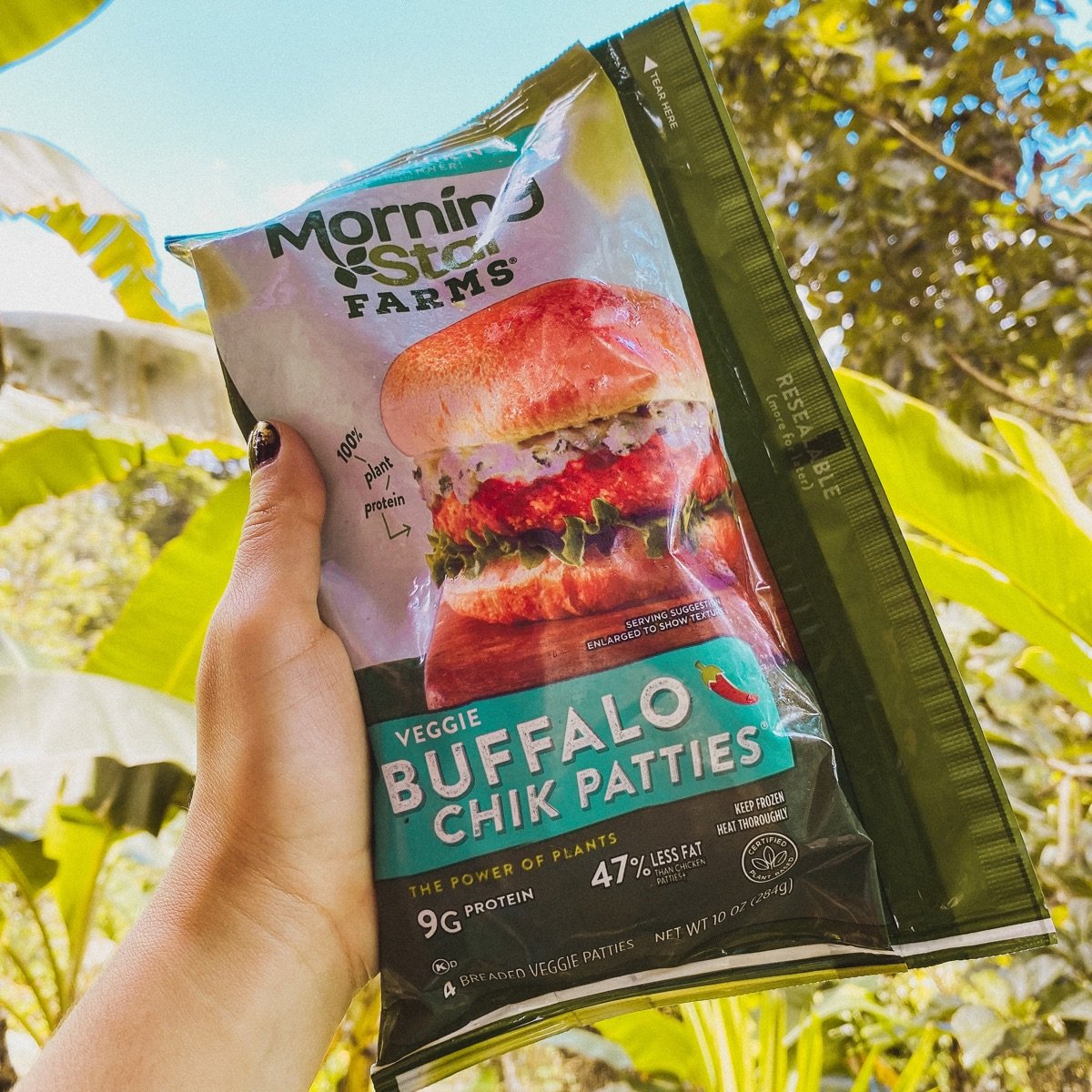 Veggie Buffalo Chik Patties from MorningStar Farms - Vegan Product ...