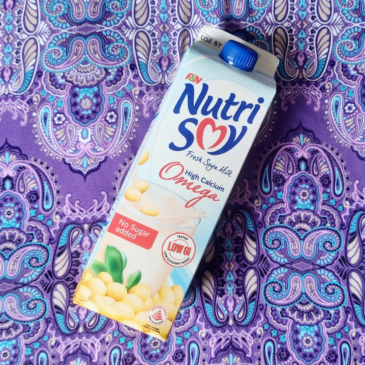 Fresh Soya Milk High Calcium & Omega No Sugar Added from F&N Nutrisoy - Vegan Product Reviews ...