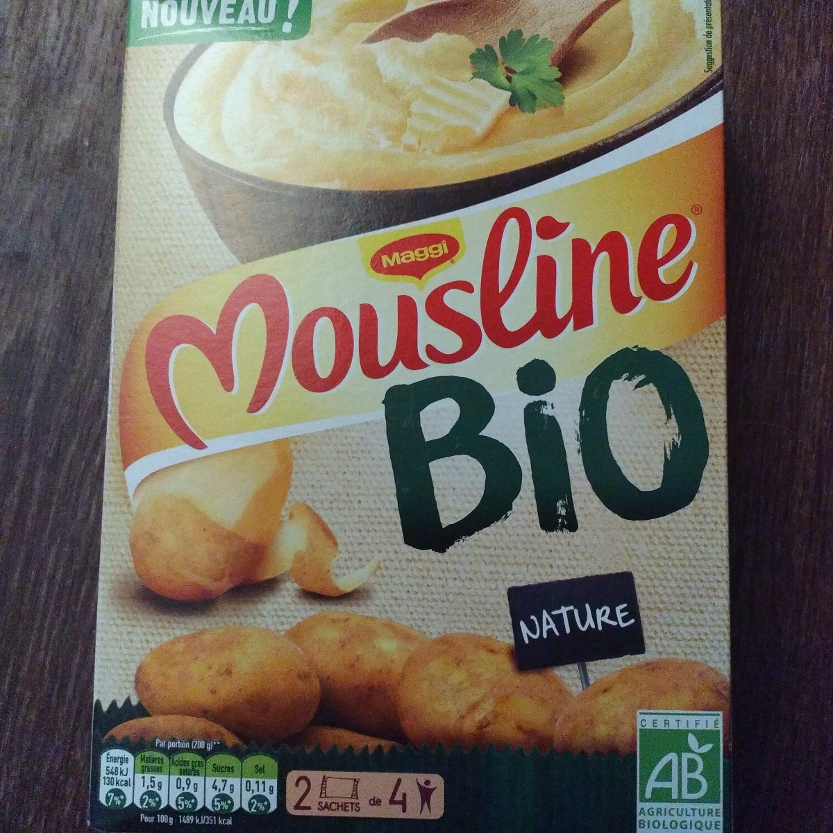 Mousline bio from Maggi - Vegan Product Reviews & Ratings | abillion