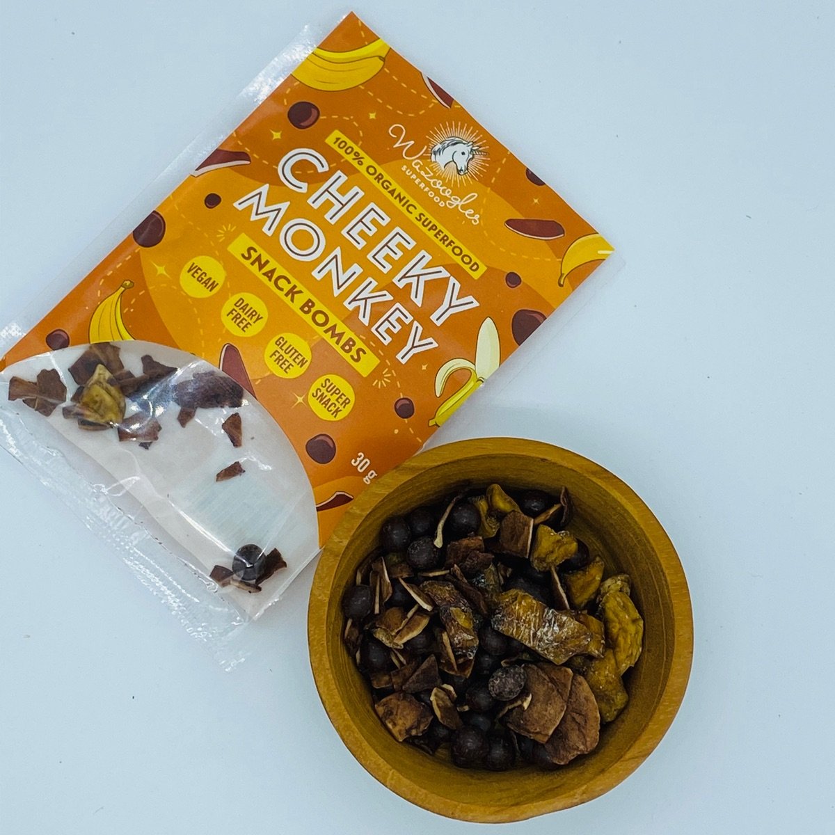 Cheeky Monkey from Wazoogles Superfood - Vegan Product Reviews ...