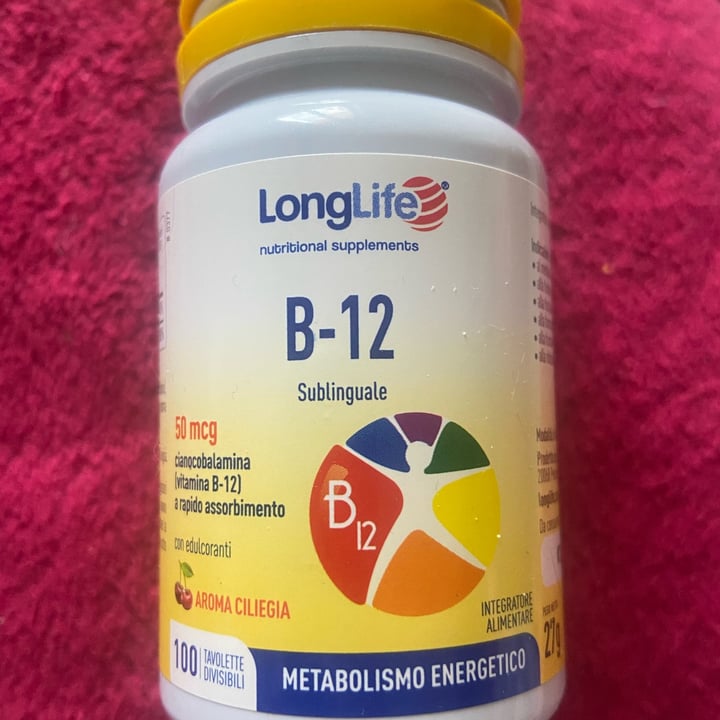 Longlife B-12 1000 mcg Review | abillion
