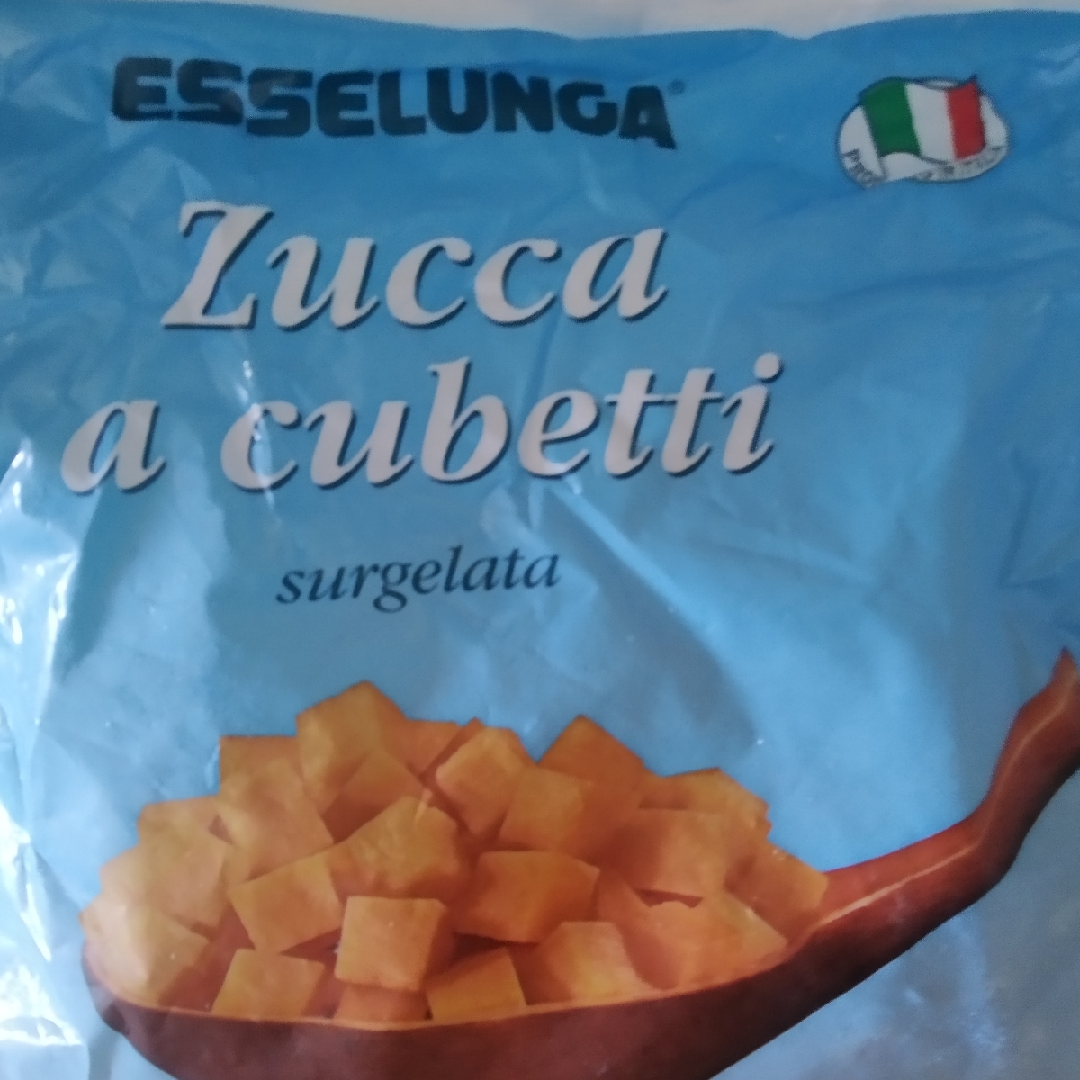 zucca congelata a cubetti from Esselunga - Vegan Product Reviews ...