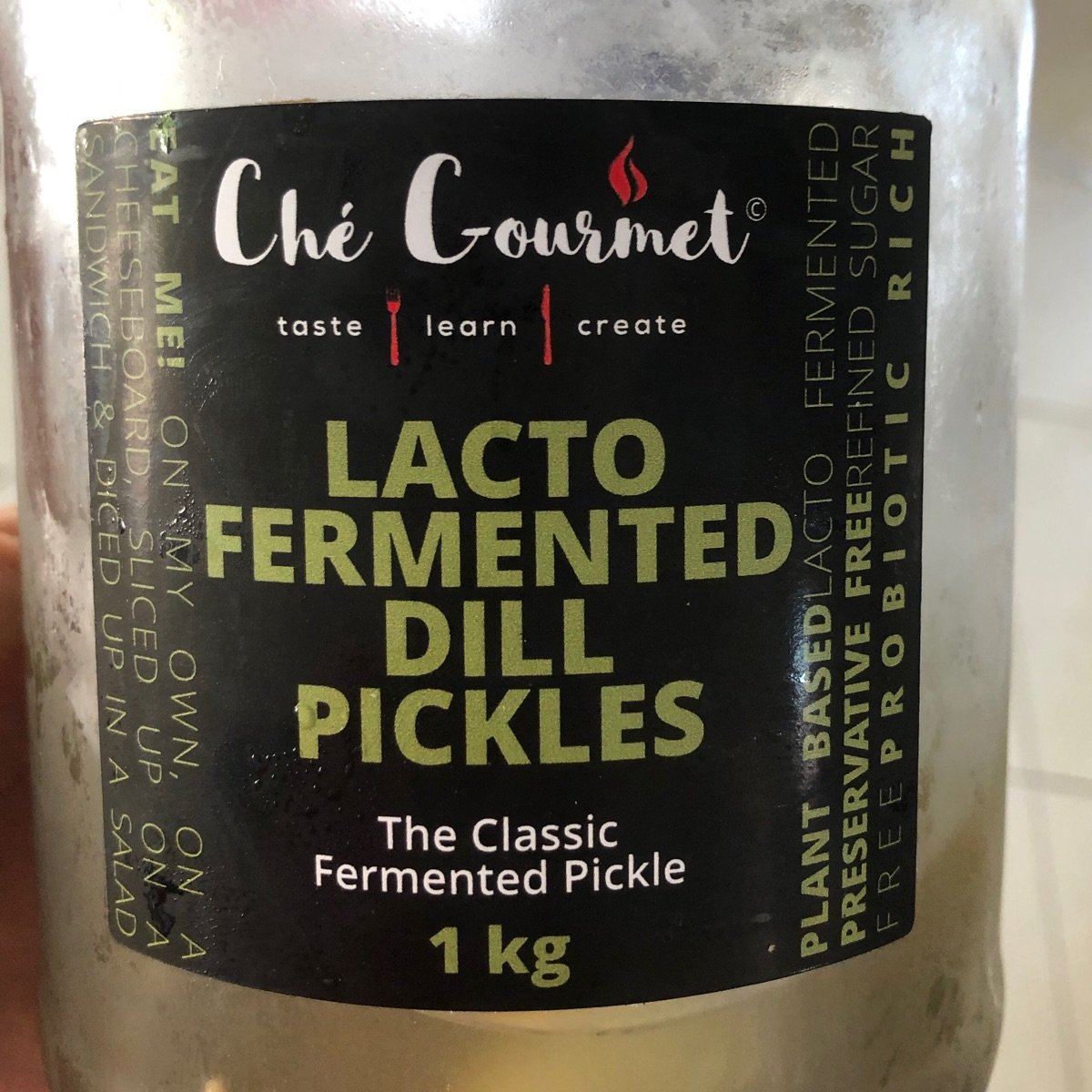 Lacto Fermented Dill Gerkins from Che Gourmet - Vegan Product Reviews ...