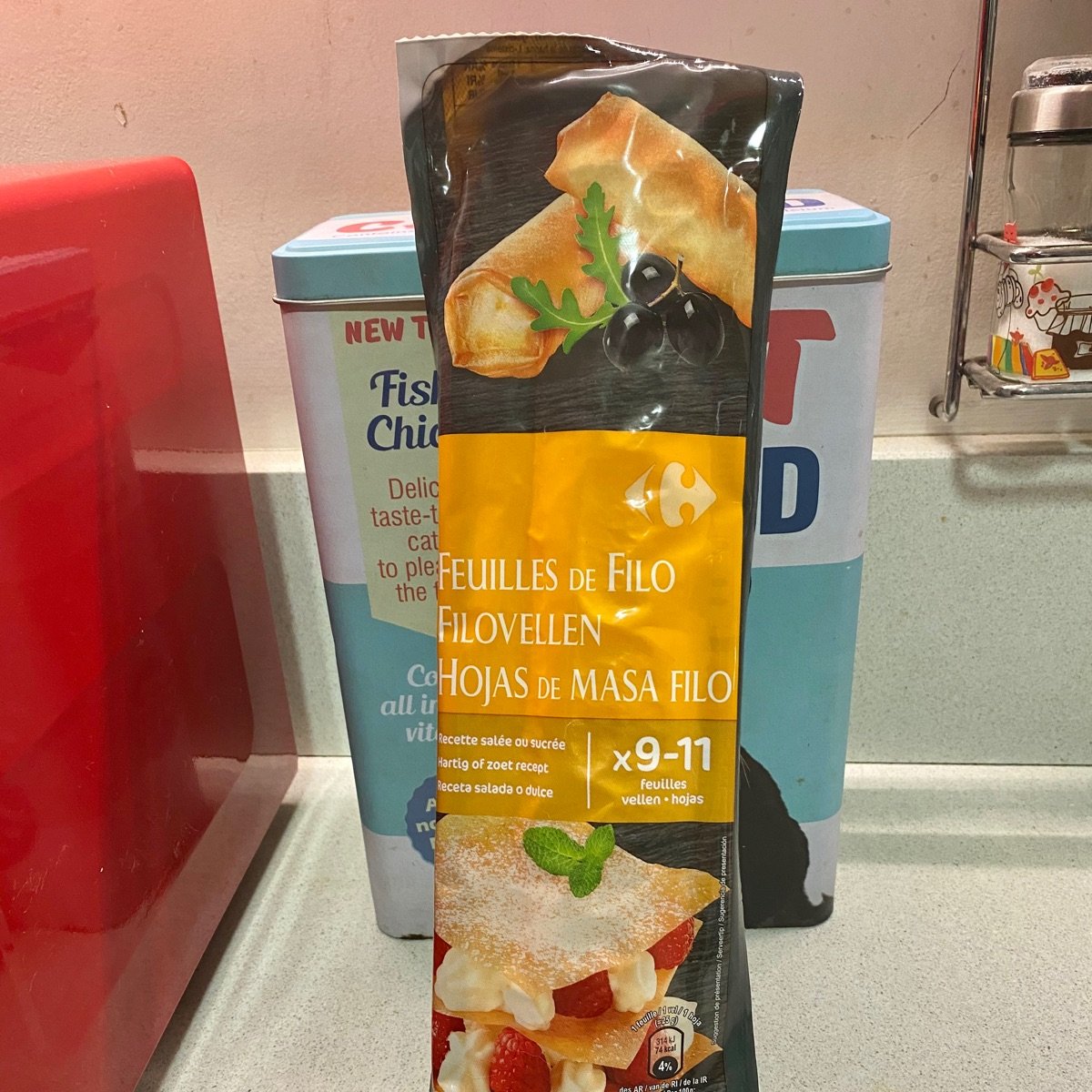 Hojas de masa filo from Carrefour - Vegan Product Reviews & Ratings ...