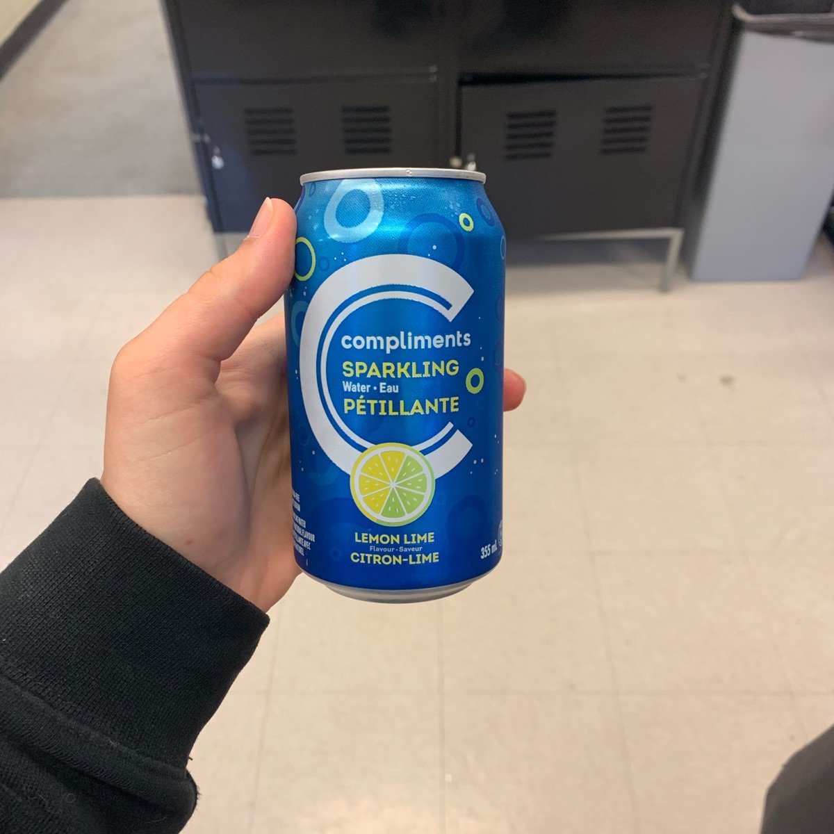 Lemon Lime Sparkling Water from Compliments - Vegan Product Reviews & Ratings | abillion