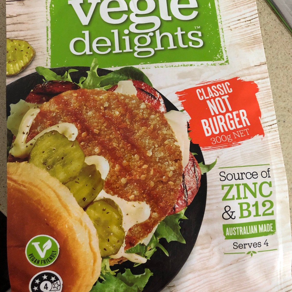 Classic not burger from Vegie Delights - Vegan Product Reviews ...