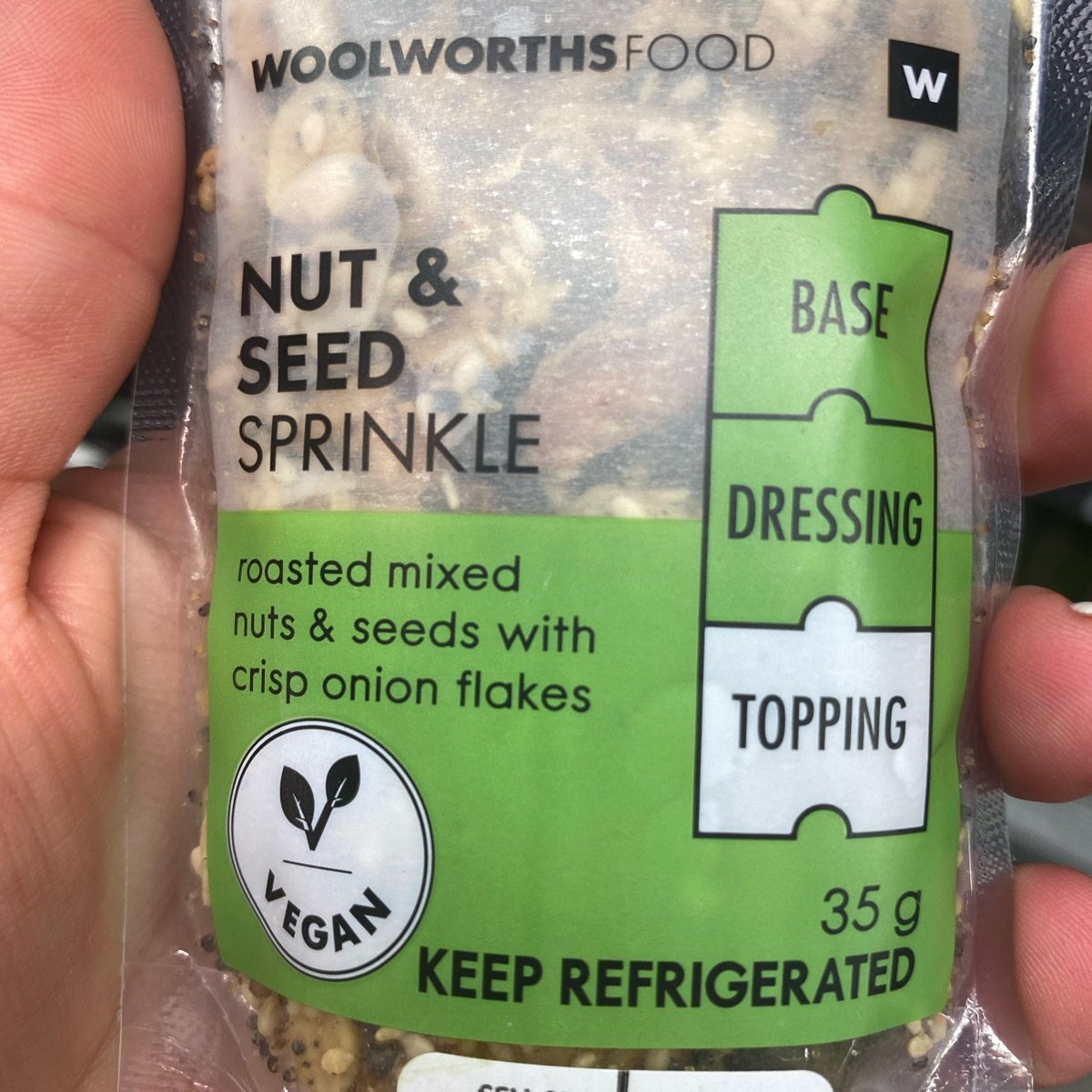 Nut & Seed Sprinkle from Woolworths Food - Vegan Product Reviews ...