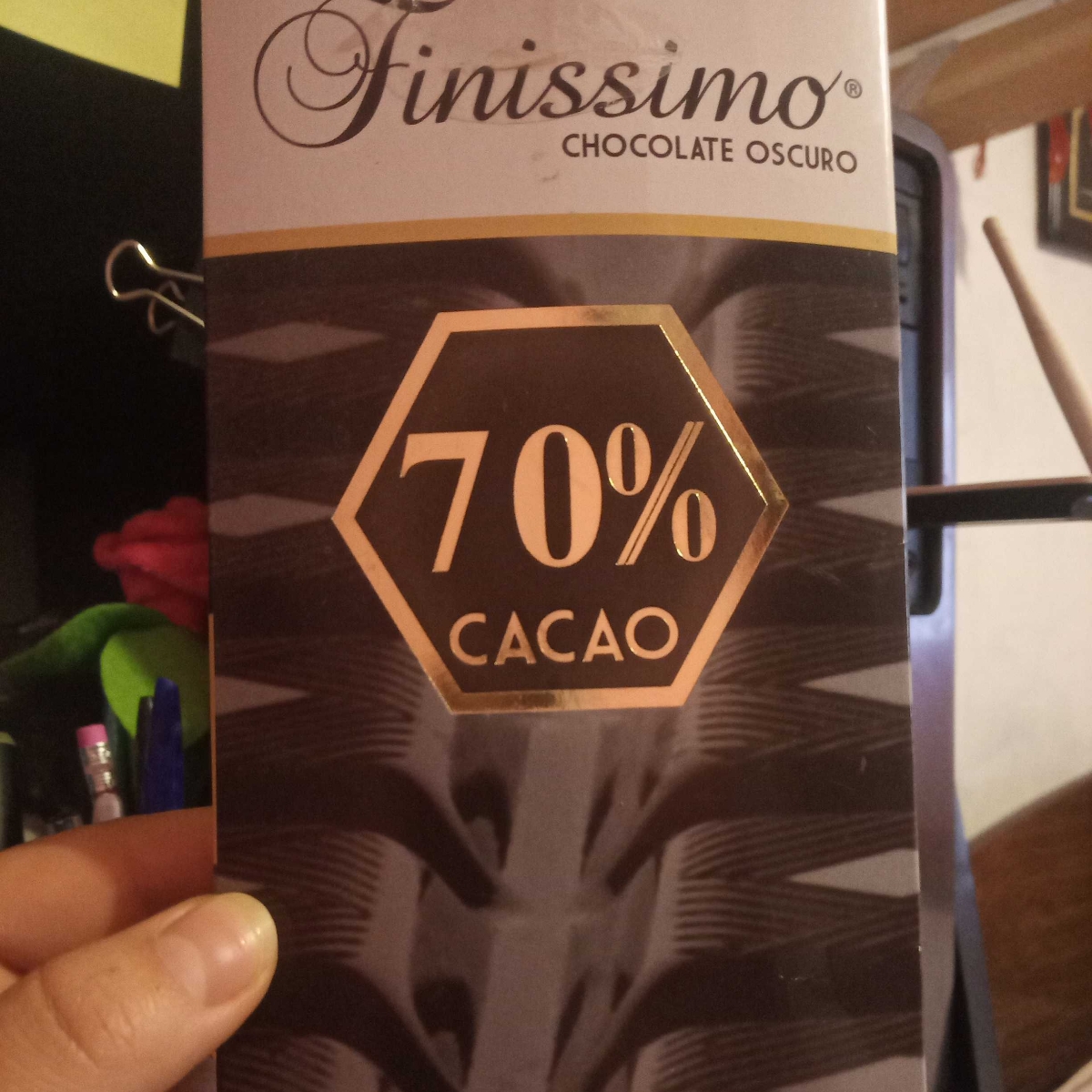 Finissimo Finissimo Chocolate 70% cacao レビュー | abillion