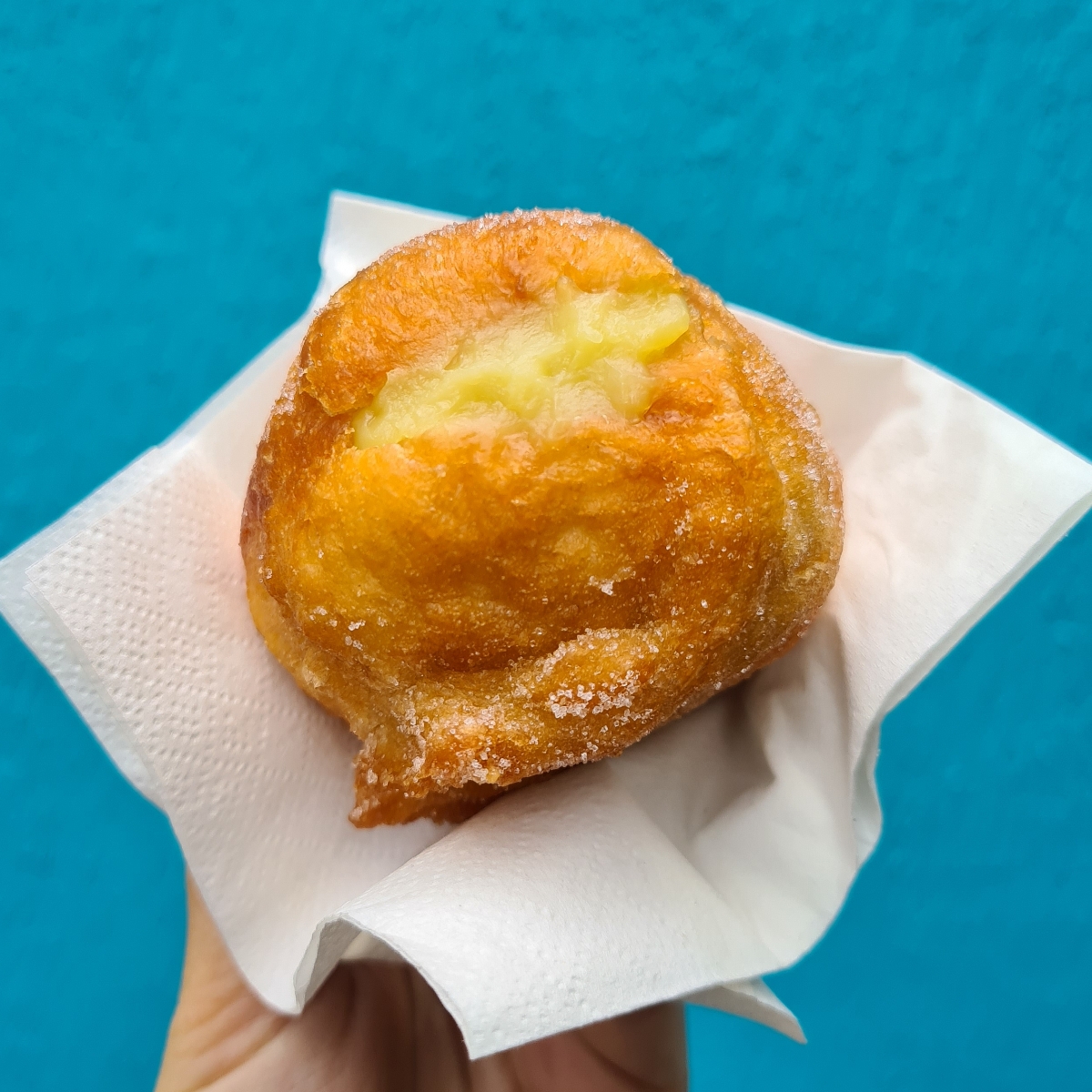 Lemon Curd Doughnut from Rude Boy Doughnuts - Vegan Product Reviews ...