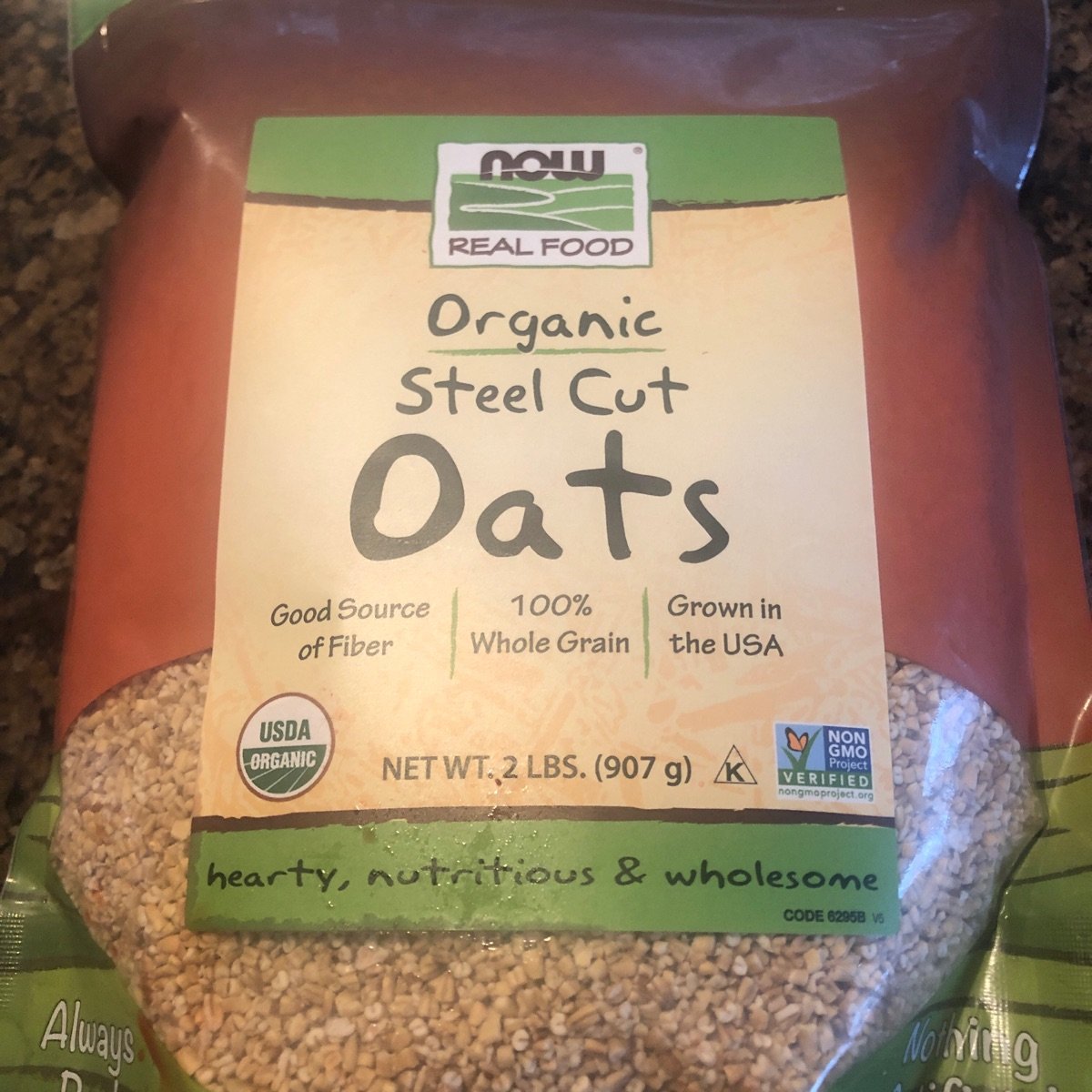 Organic steel-cut oats from NOW Foods - Vegan Product Reviews & Ratings ...