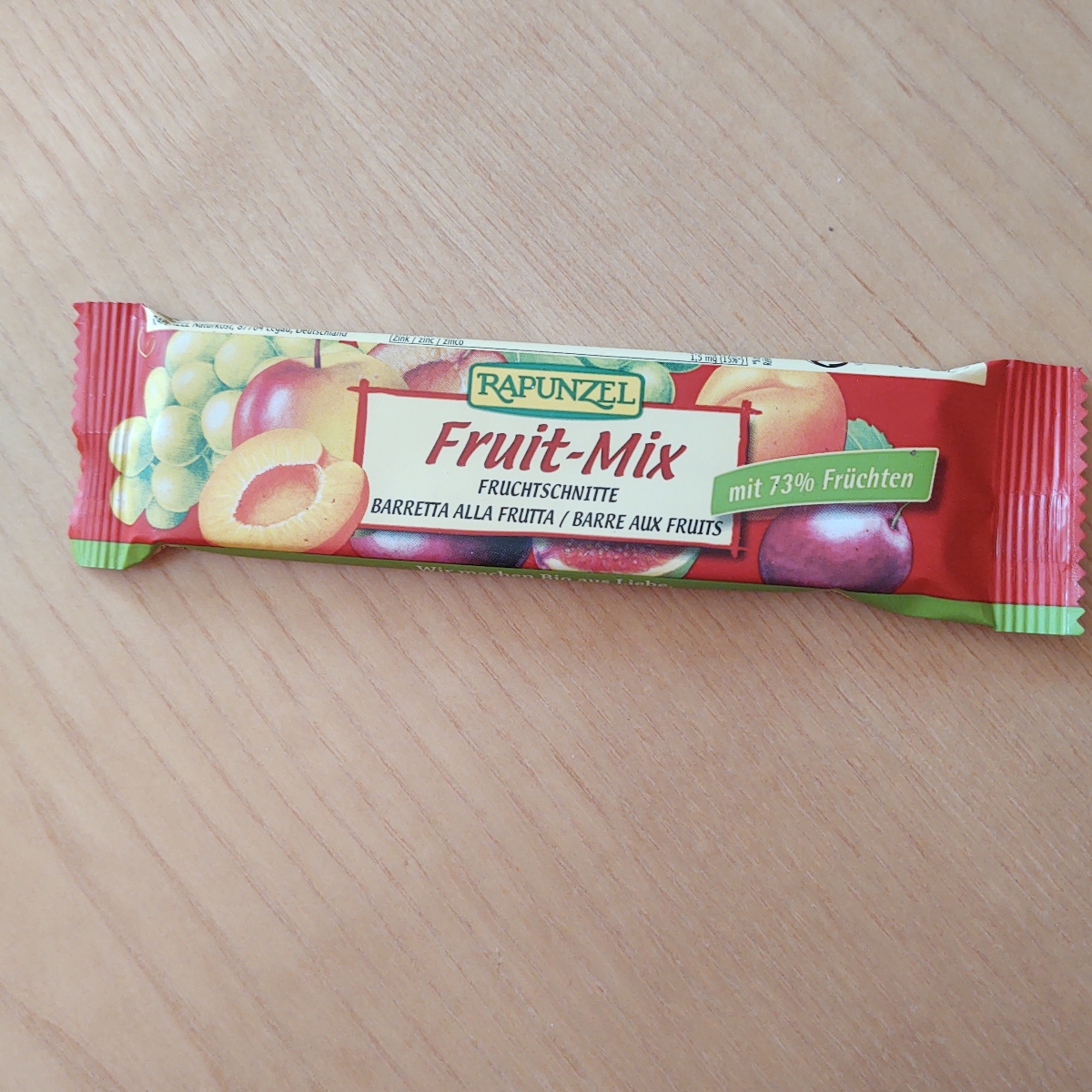 Fruit mix barretta from Rapunzel - Vegan Product Reviews & Ratings ...