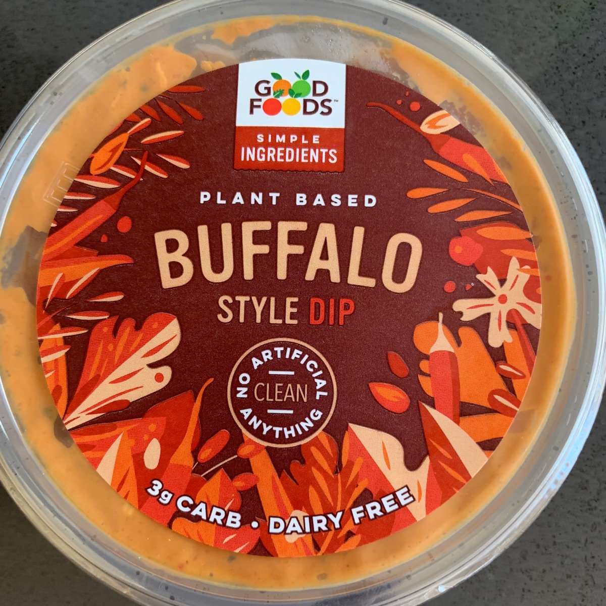 Plant Based Buffalo Style Dip from Good Foods - Vegan Product Reviews ...